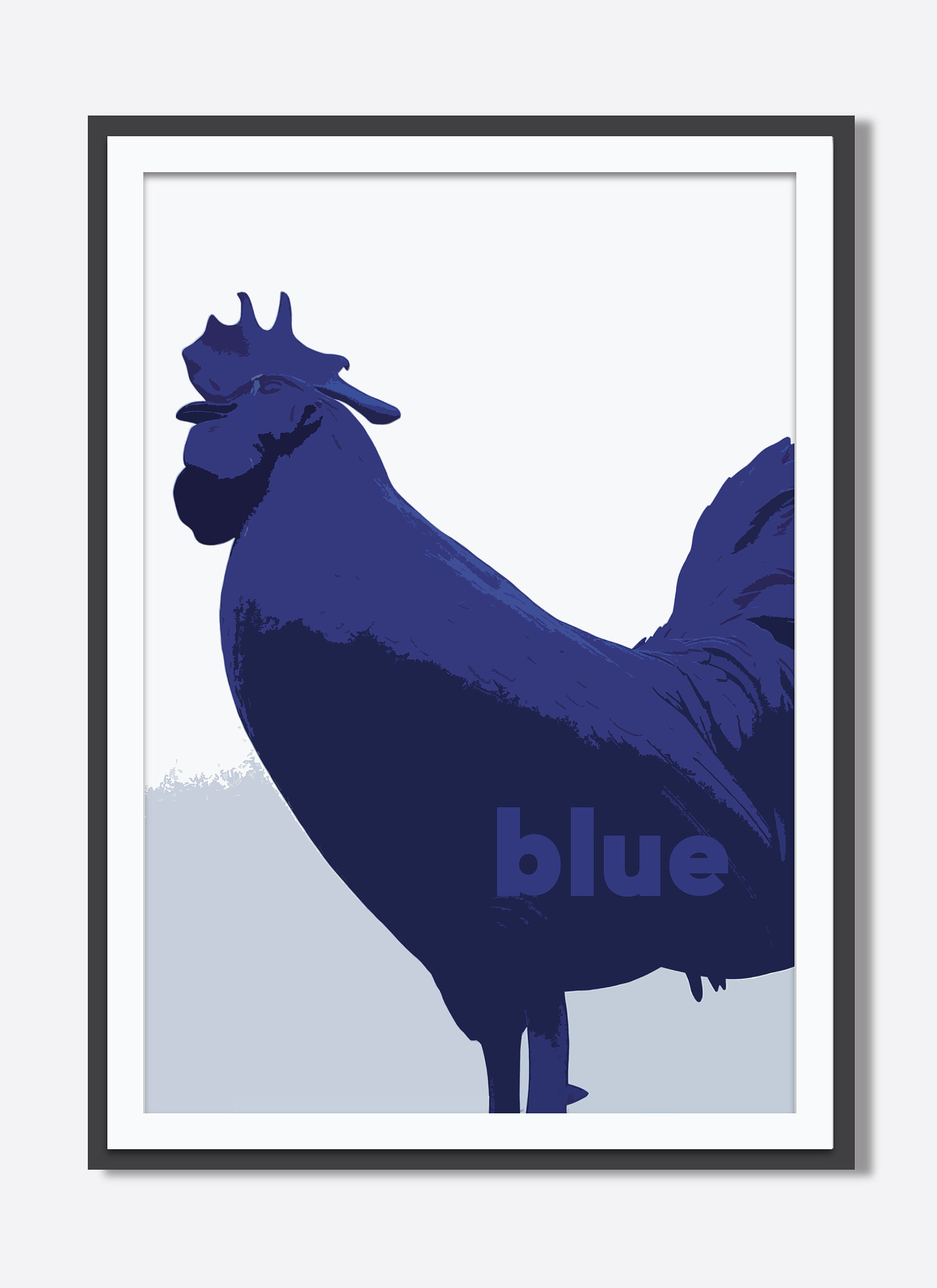Printable blue Poster is 13x19 an Instant Downloadable File Ready to ...