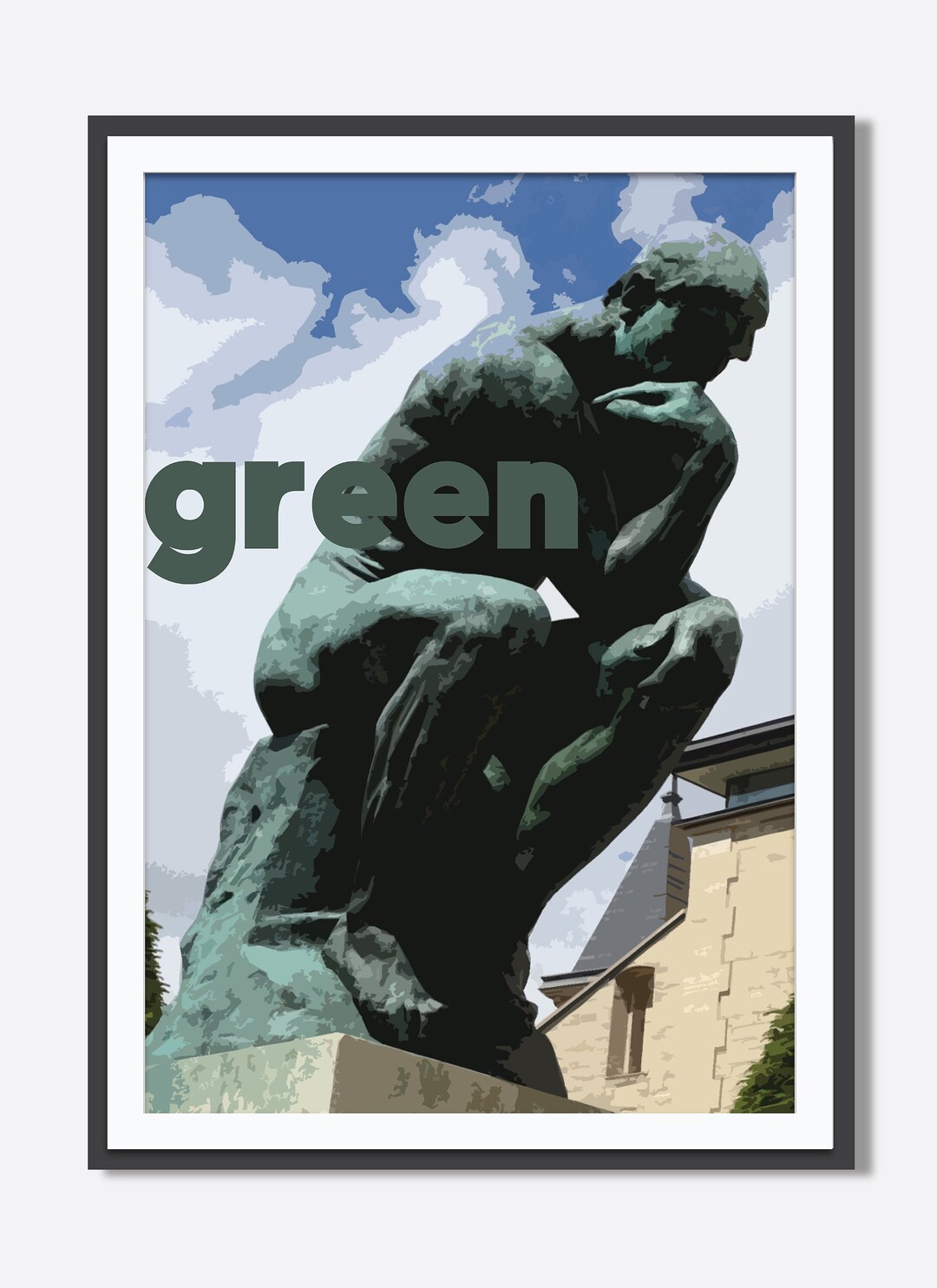 Printable green Poster is 13x19 an Instant Downloadable File Ready to ...