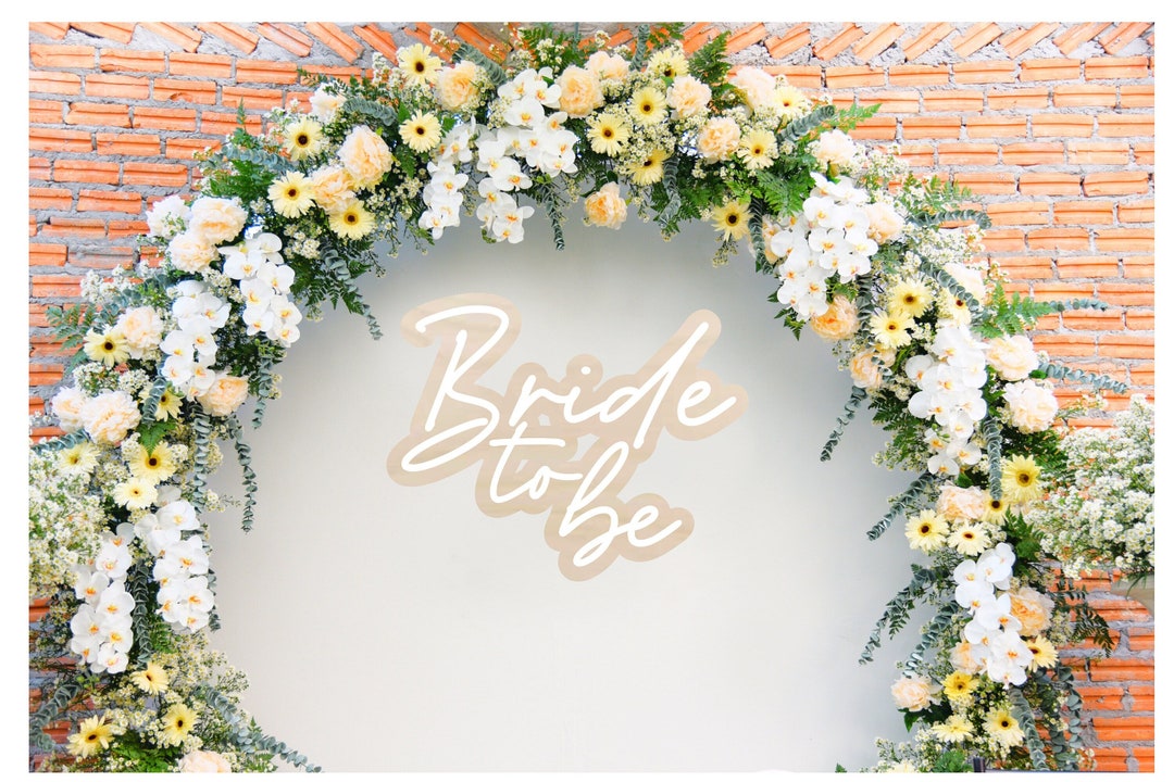 Bride to Be | Wedding Sign | 3D Wood Sign | Party Sign | Cut Out Sign ...