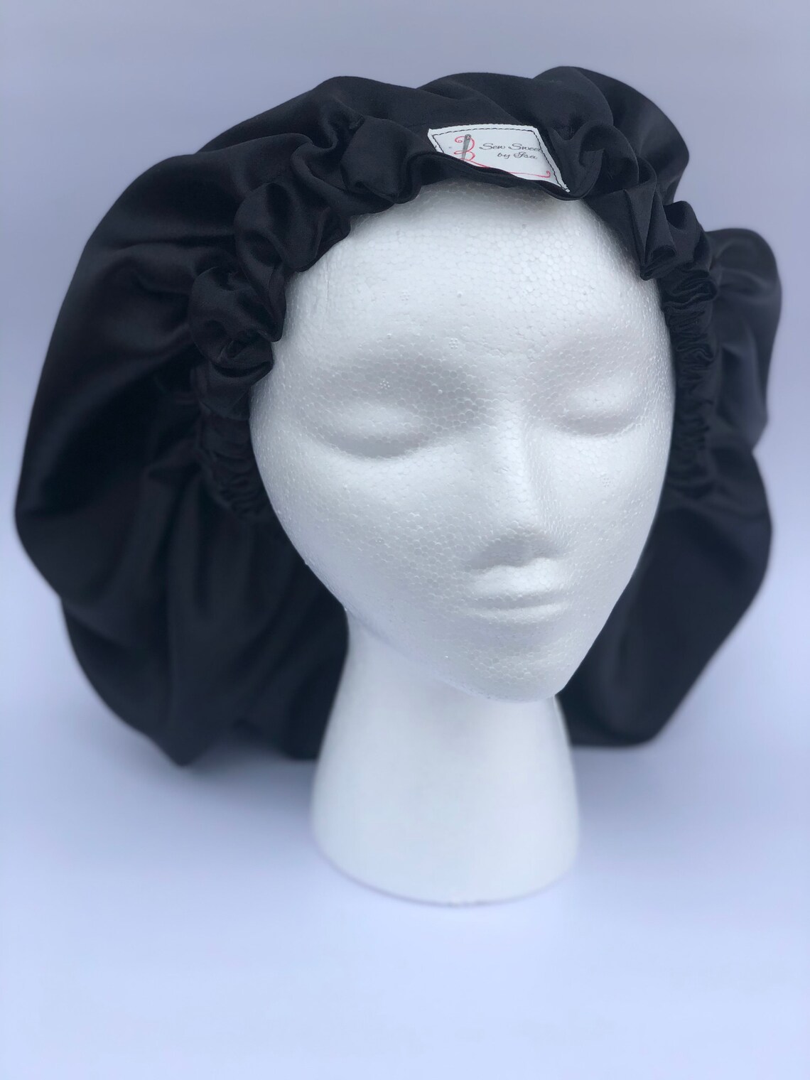 Reversible Satin Hair Bonnet Handmade Sleep Hat Hair Care | Etsy
