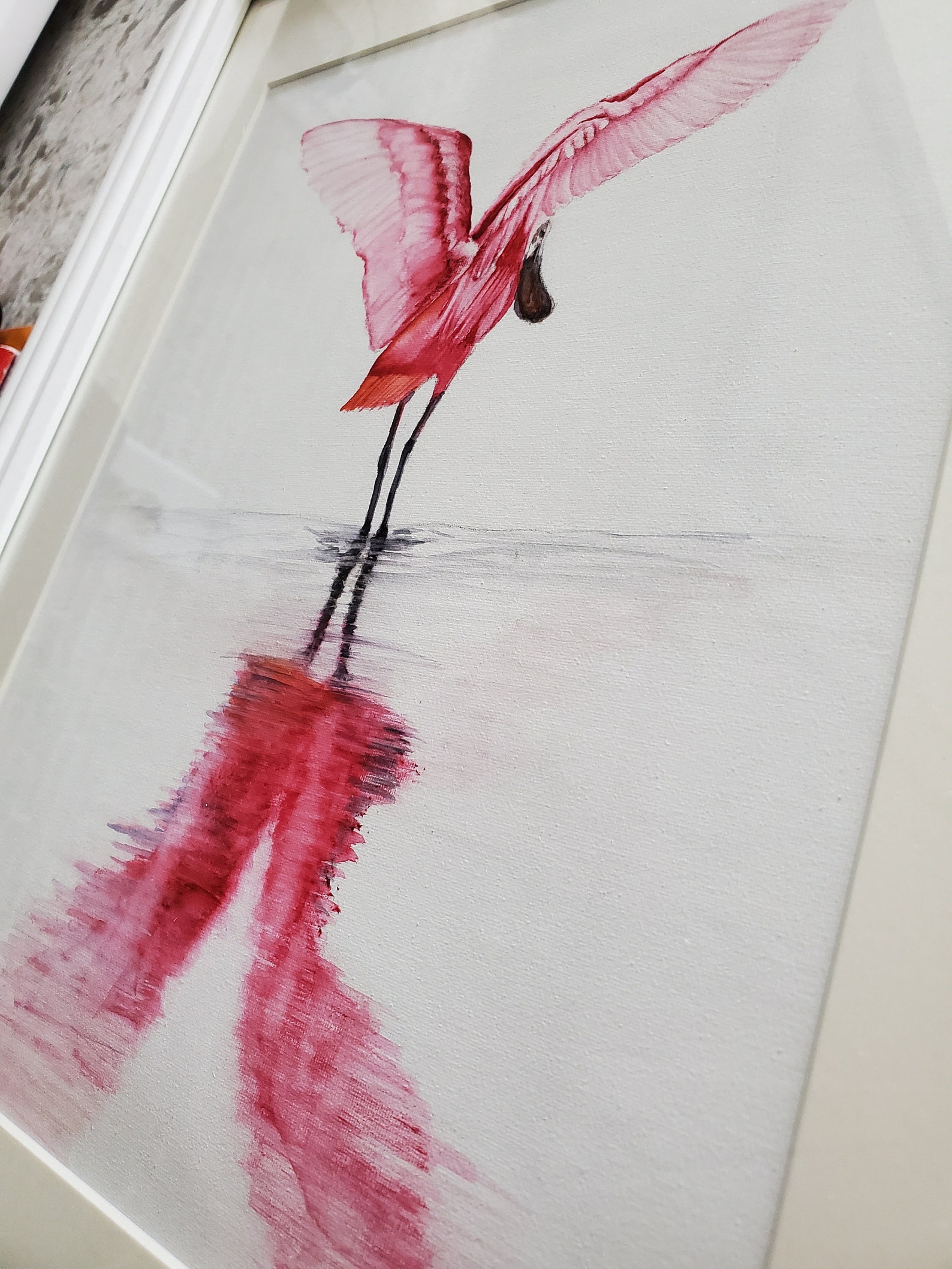 Spoonbill, Spoonbill Bird, Spoonbill Watercolor, Print, Giclee Print ...