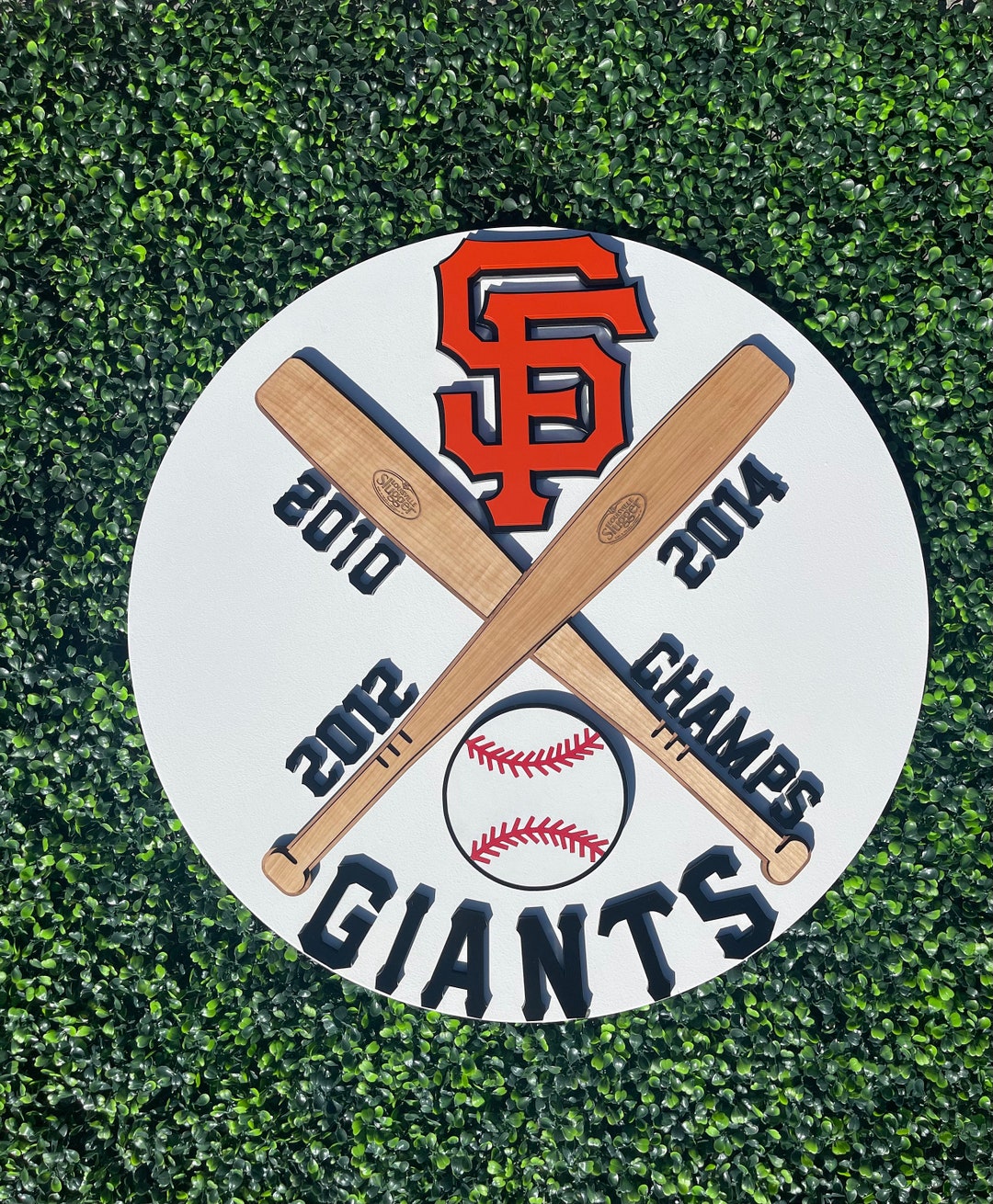 San Francisco Giants Sign Laser Cut Wood - Etsy
