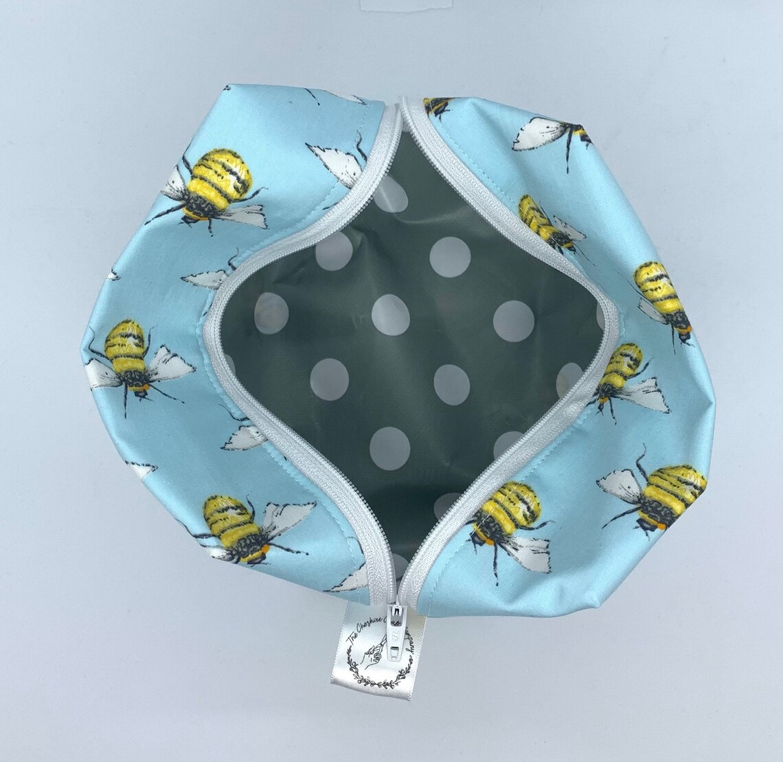 Blue Bee Make up and Wash Bag Set Make up Bag Wash Bag - Etsy UK