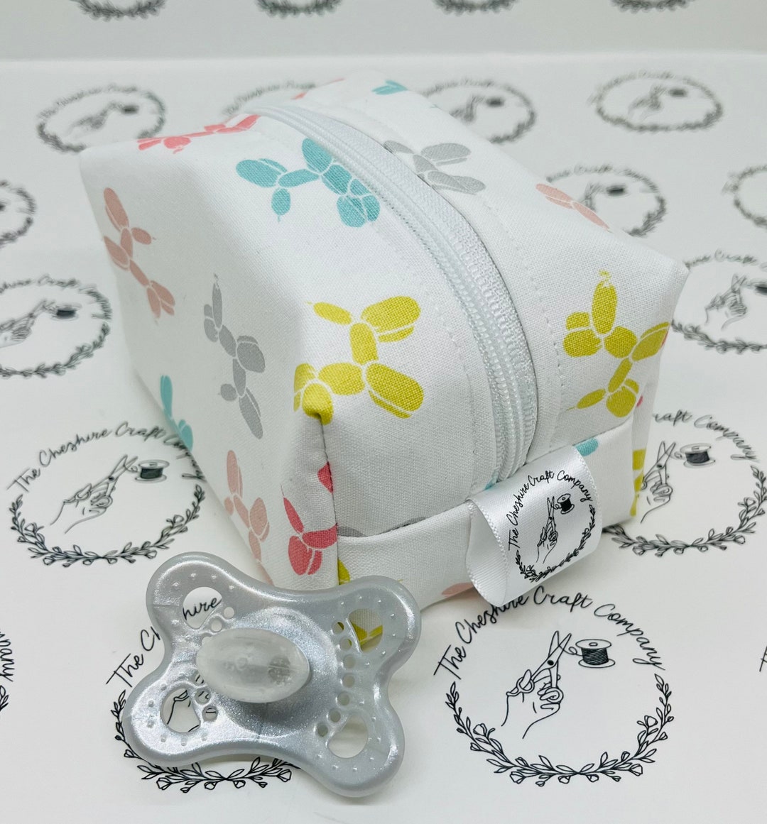 Baby Balloons Dummy Bag Dinky Dummy Bag Dummy Bag Pacifier Bag Baby Bag ...