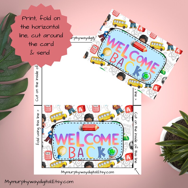 Welcome Back and Encouragement Greeting Card Bundle of 5 Cards - Etsy