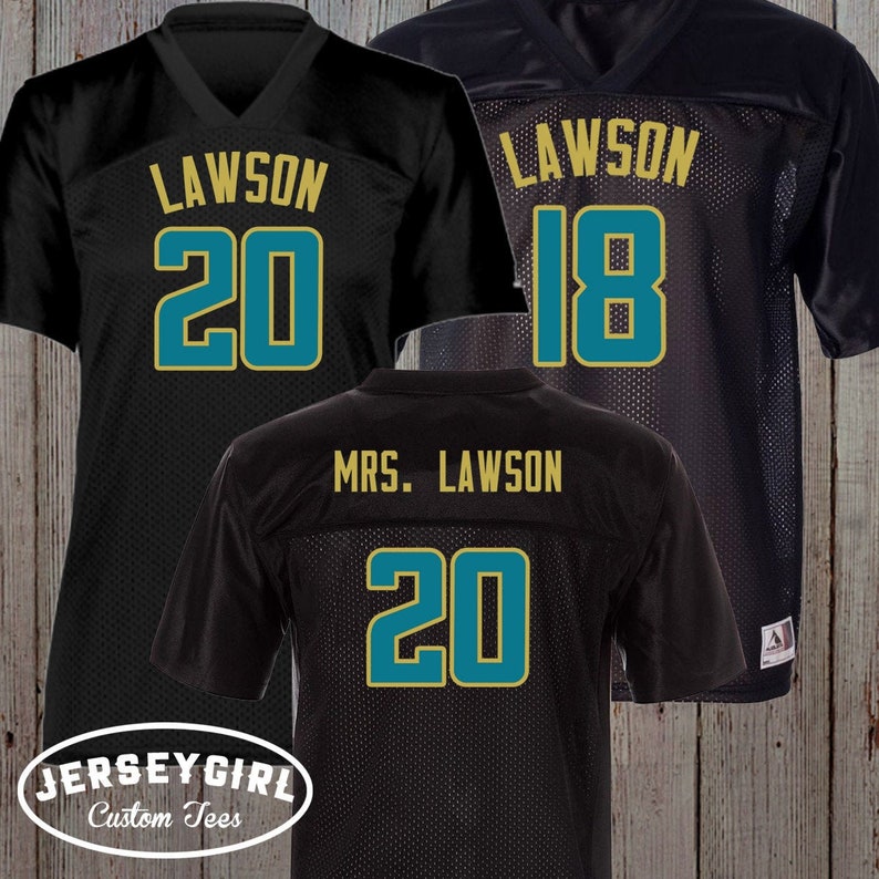 SET OF 2 Custom Couples Football Jerseys Personalized His and | Etsy