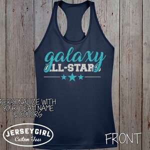 Custom Cheer Practice Tank Top | Personalized Glitter Cheerleading ...