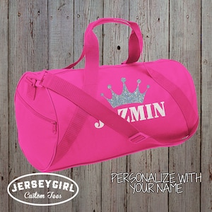 Pageant Duffel Bag With Name, Personalized Bling Pageant Bags ...