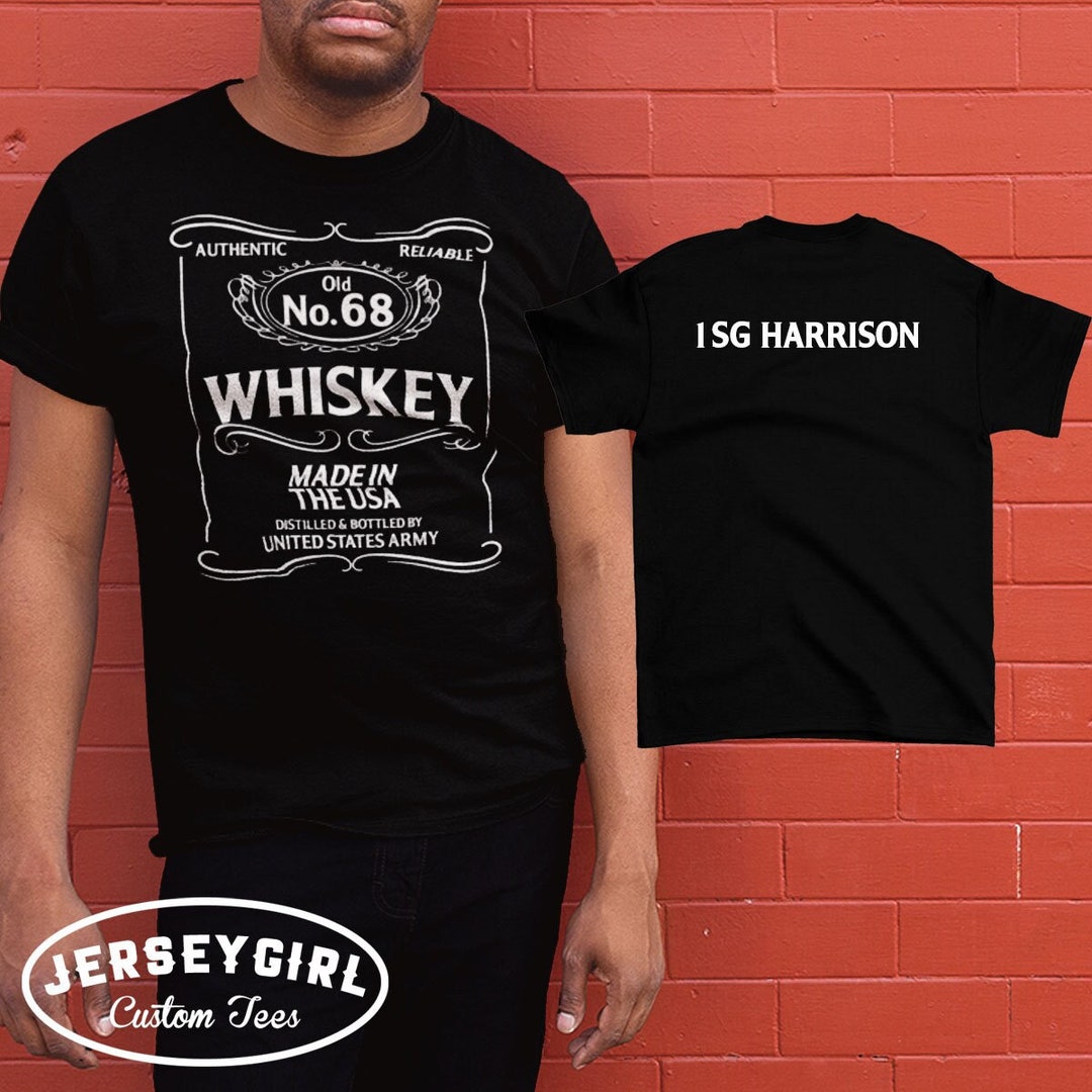 No. 68 Whiskey Shirt | Personalized 68W Combat Medic T-shirt, Gifts for ...