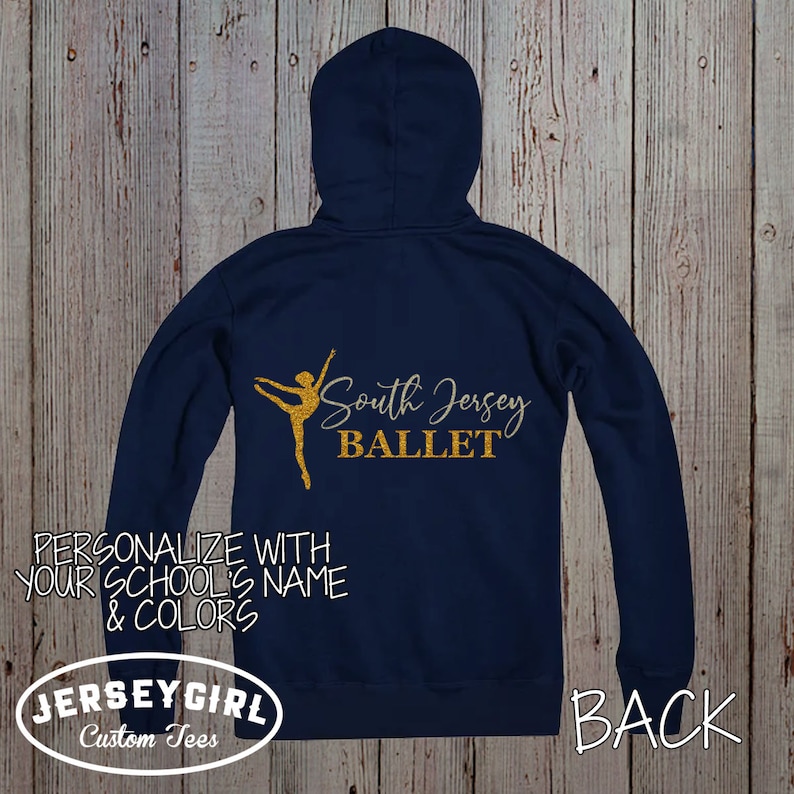 Ballet Zip up Hoodie - Etsy