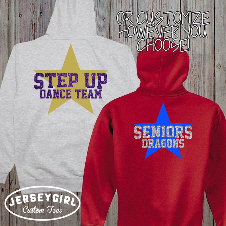 Cheer Zip Up Hoodie Custom Cheer Hoodie with Name & Team | Etsy