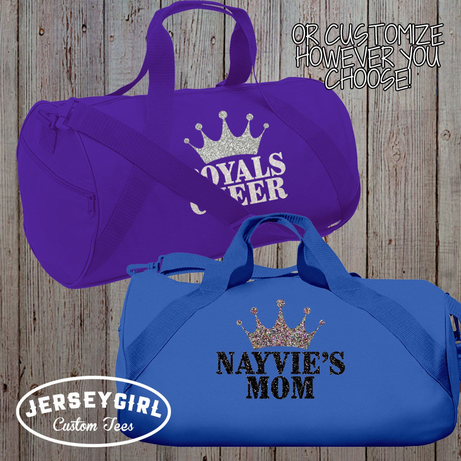 Pageant Duffel Bag with Name Personalized Bling Pageant Bags | Etsy