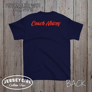 Personalized Dance Team Coach Shirt | Custom Glitter Dance Coach T ...