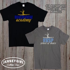Personalized Dance Team Coach Shirt | Custom Glitter Dance Coach T ...