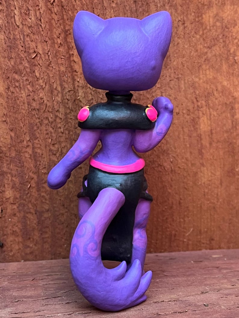 Anthro Littlest Pet Shop (LPS) Custom: Moon Goddess Calisto (sculpture ...