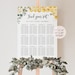 Bee Seating Chart Template. Floral Honey Bee Editable Seating | Etsy