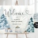 Baby It's Cold Outside Welcome Sign. Editable Winter Baby Shower ...