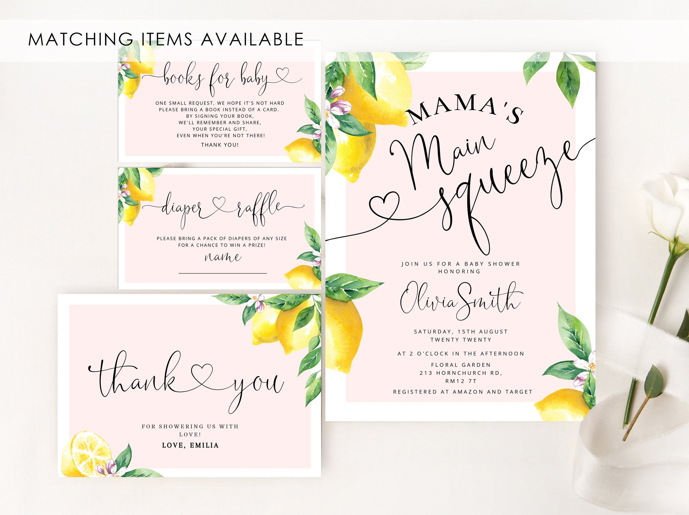 Guess How Many Lemon Heads Are in the Jar. Lemon Baby Shower Game ...