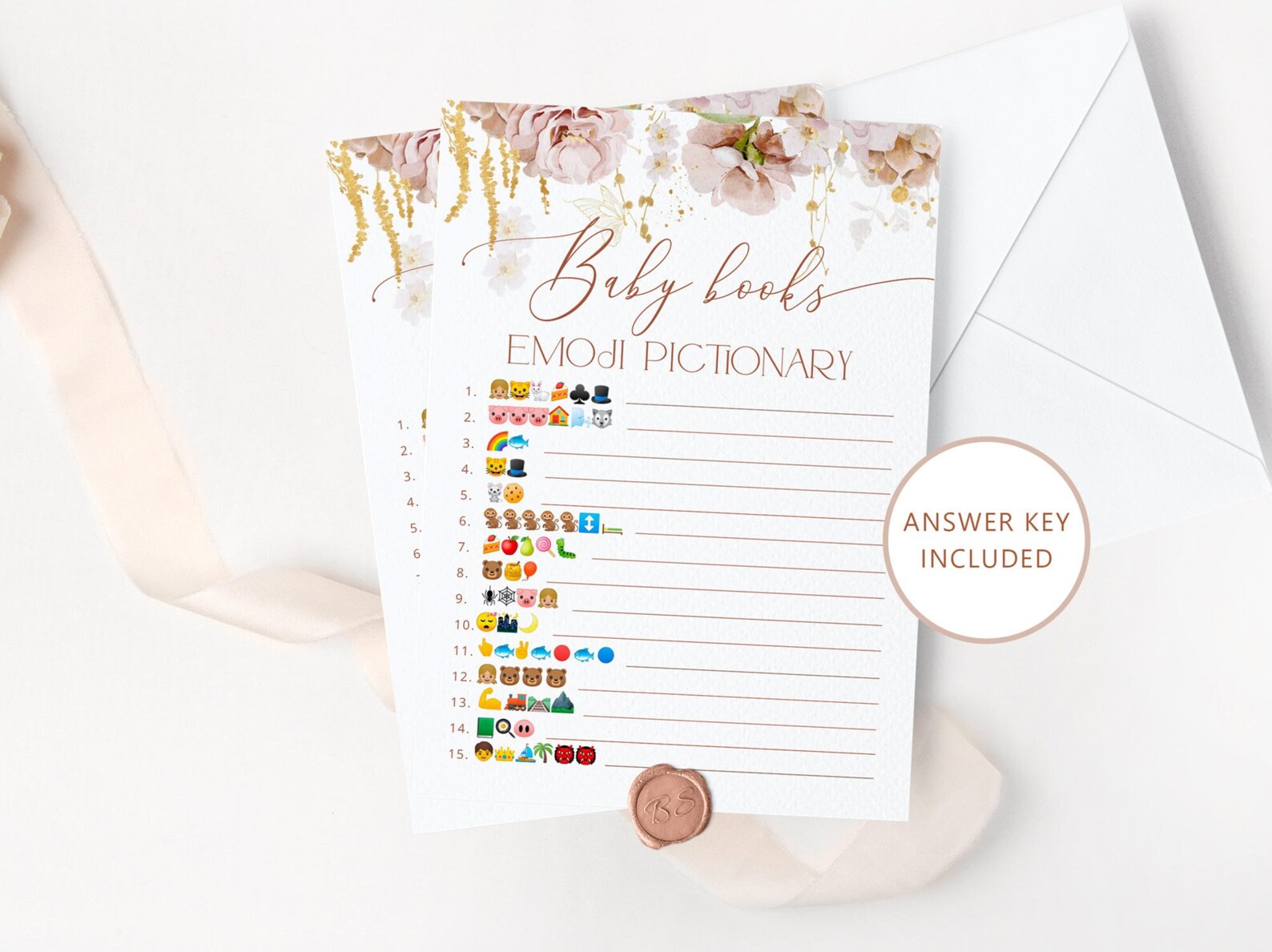 Children's Book Emoji Pictionary. Garden Bloom Baby Books - Etsy UK