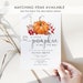 Fall Baby Shower Bingo Card. Pumpkin Baby Shower Game - Etsy