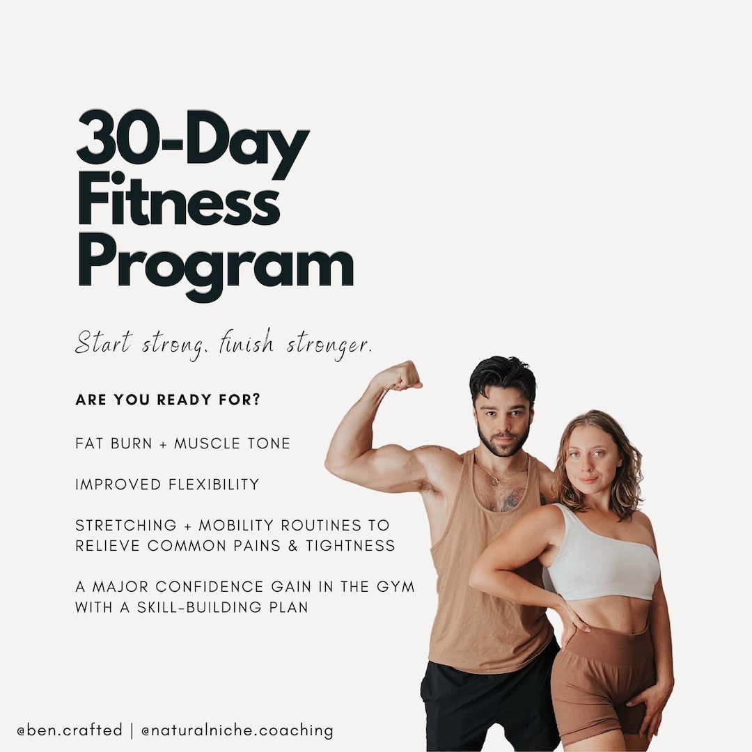 30 Day Fitness Program | Fat Loss Workout Plan | Weight Loss Plan | Gym ...