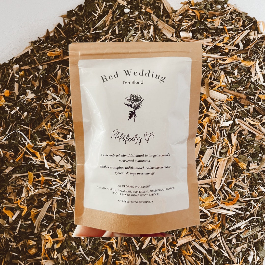 Red Wedding Tea Period Tea Menstrual Tea Moon Cycle Tea - Etsy