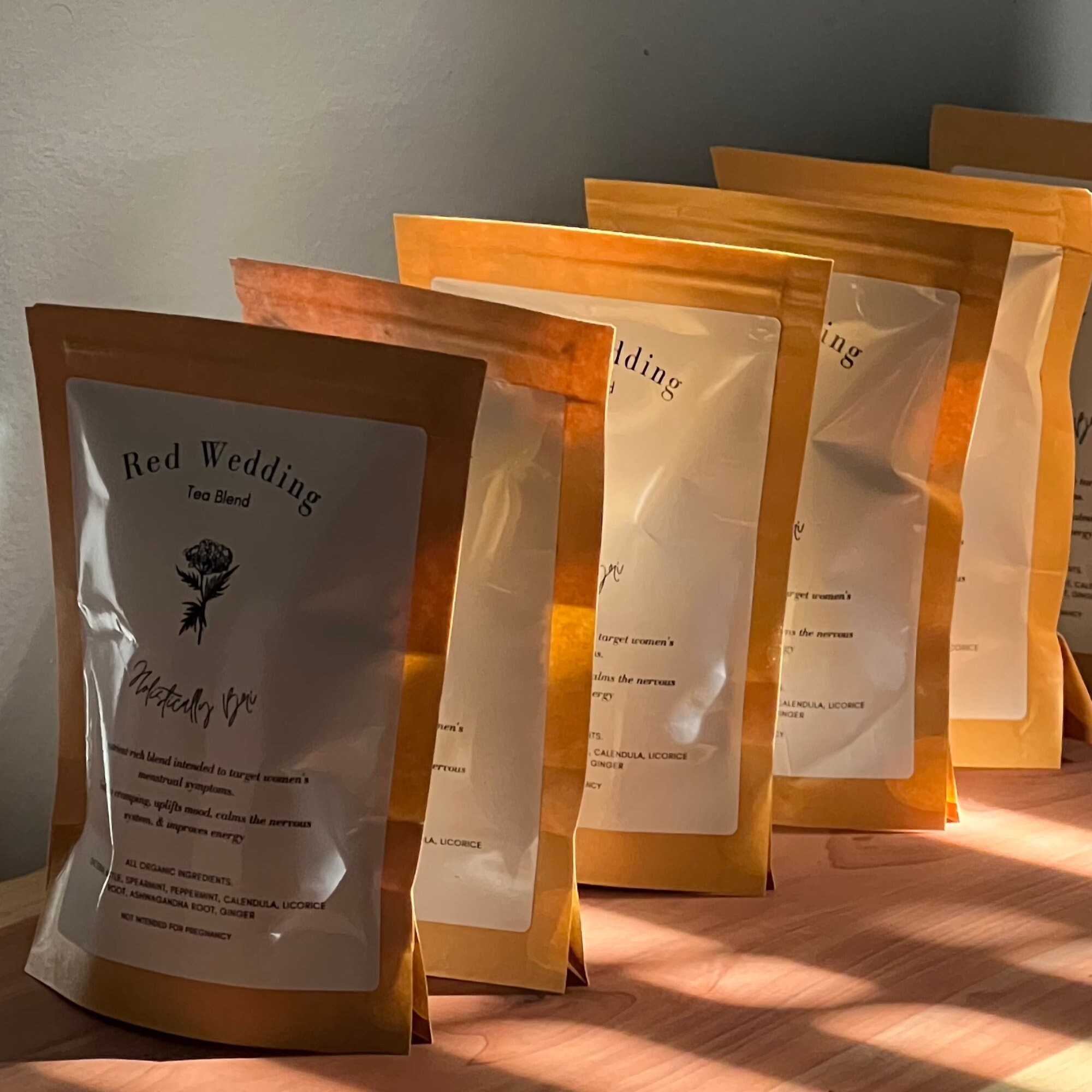 Red Wedding Tea Period Tea Menstrual Tea Moon Cycle Tea Blend PMS ...