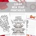 Lunar New Year, Chinese New Year 2024, Year of the Dragon Printable ...