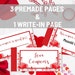Love Coupons, Valentine's Day Coupon Book Printable, Love Coupon Book ...