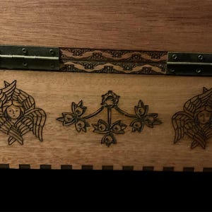 Large Religious Felt Lined Keepsake Box. - Etsy