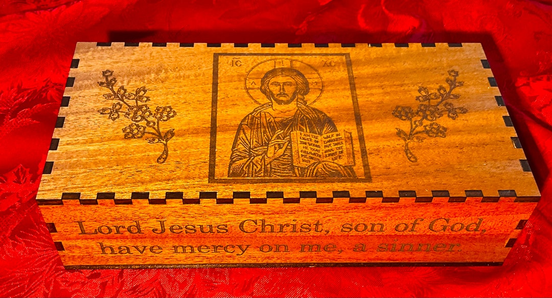 Orthodox Christian Wooden Box for Incense, Relics, Religious Items ...
