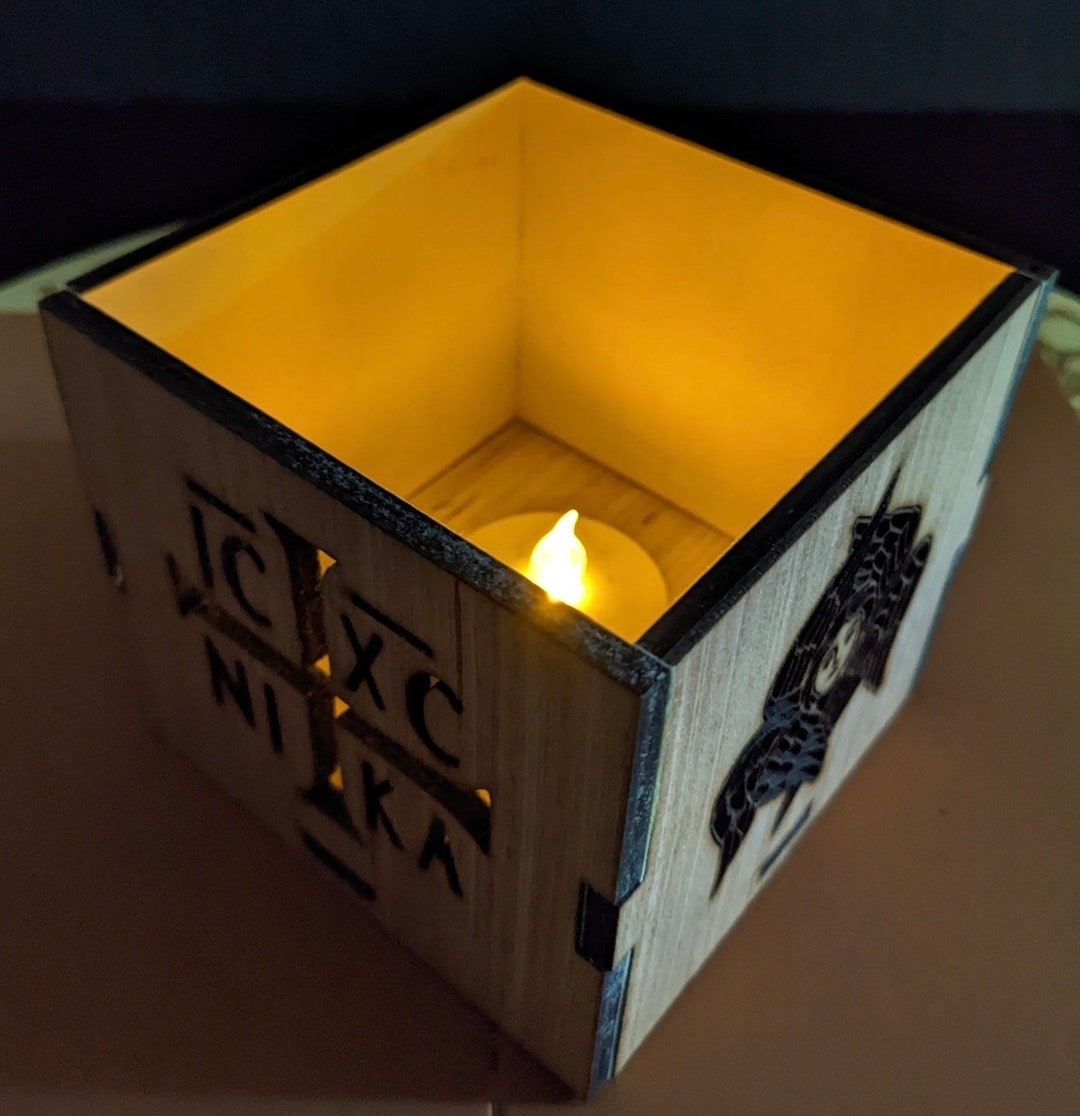 Christian Orthodox Catholic Tealight Box - Etsy
