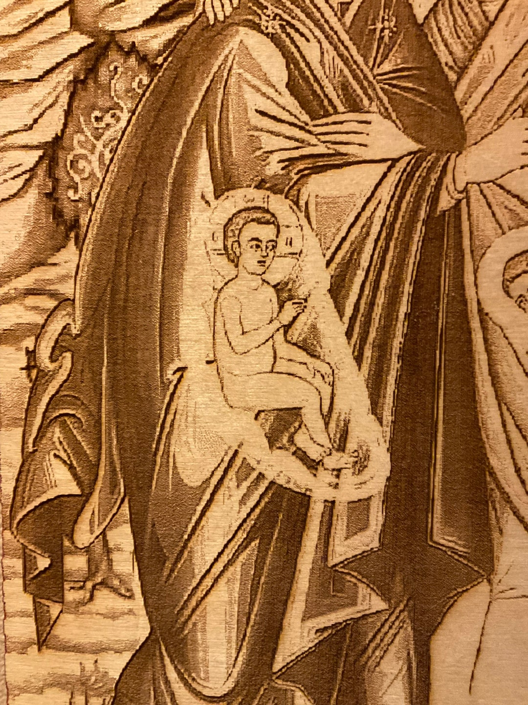 Orthodox Christian Catholic Icon Ikon of the Visitation Theotokos and ...