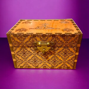 Orthodox Christian Keepsake Religious Wood Box With Metal Hardware. - Etsy