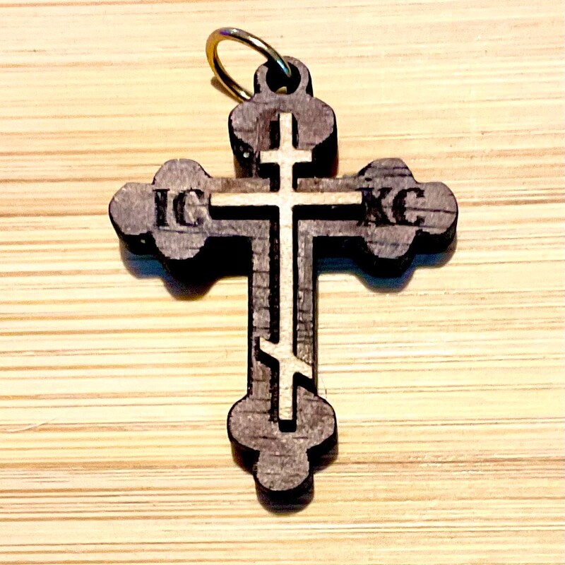 Wooden Orthodox Cross - Etsy