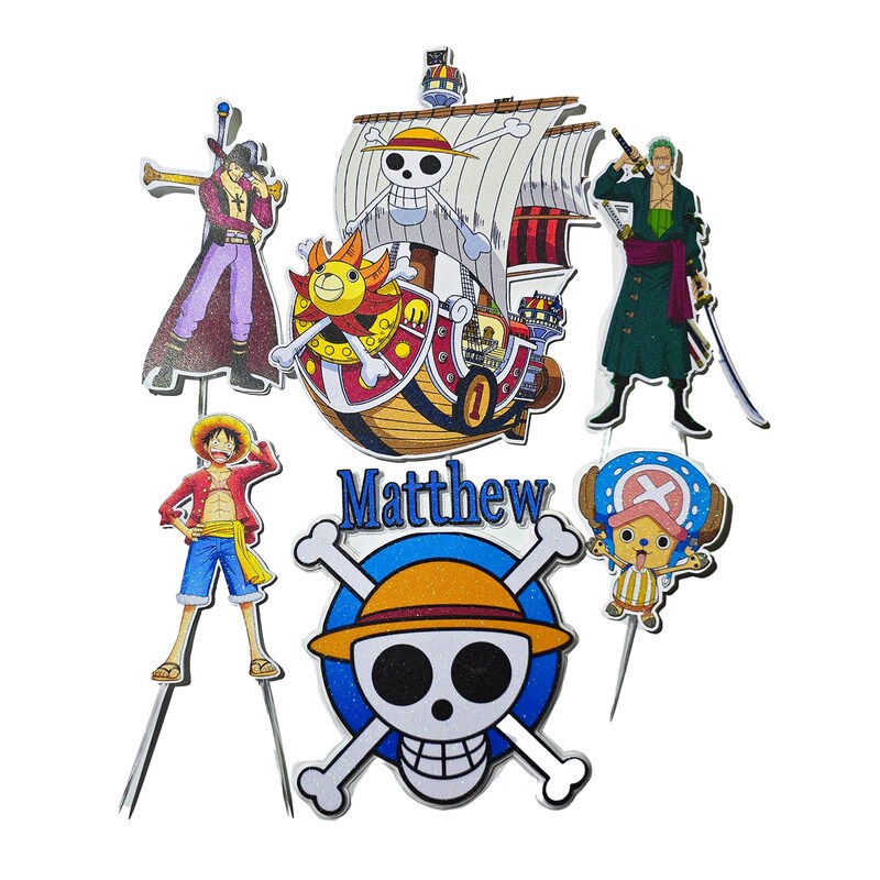 One Piece Cake Topper - Etsy