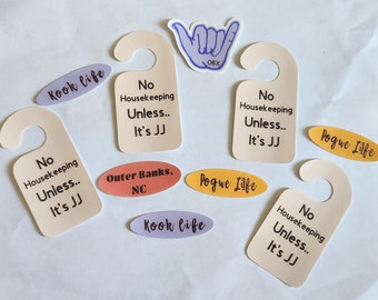 Outer Banks Pogue Life P4L Surfboard Waterproof Sticker John B JJ ...