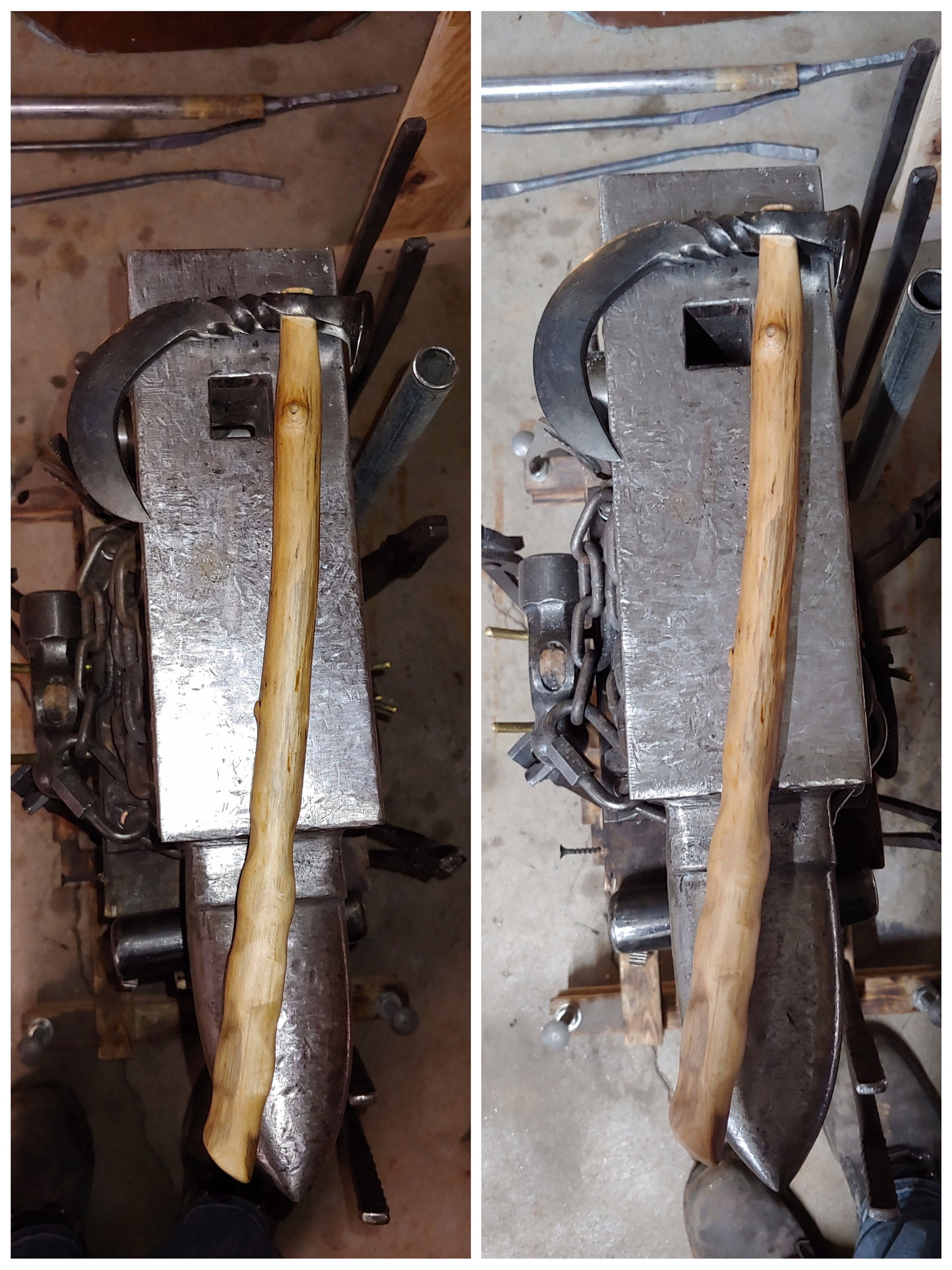 Hand Forged Decorative Tomahawk/hatchet - Etsy