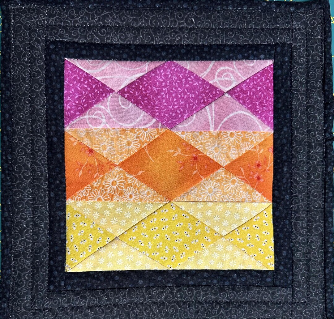 Sherbert Argyle Quilt Pattern Multiple Sizes Foundation Piecing FPP 6 ...