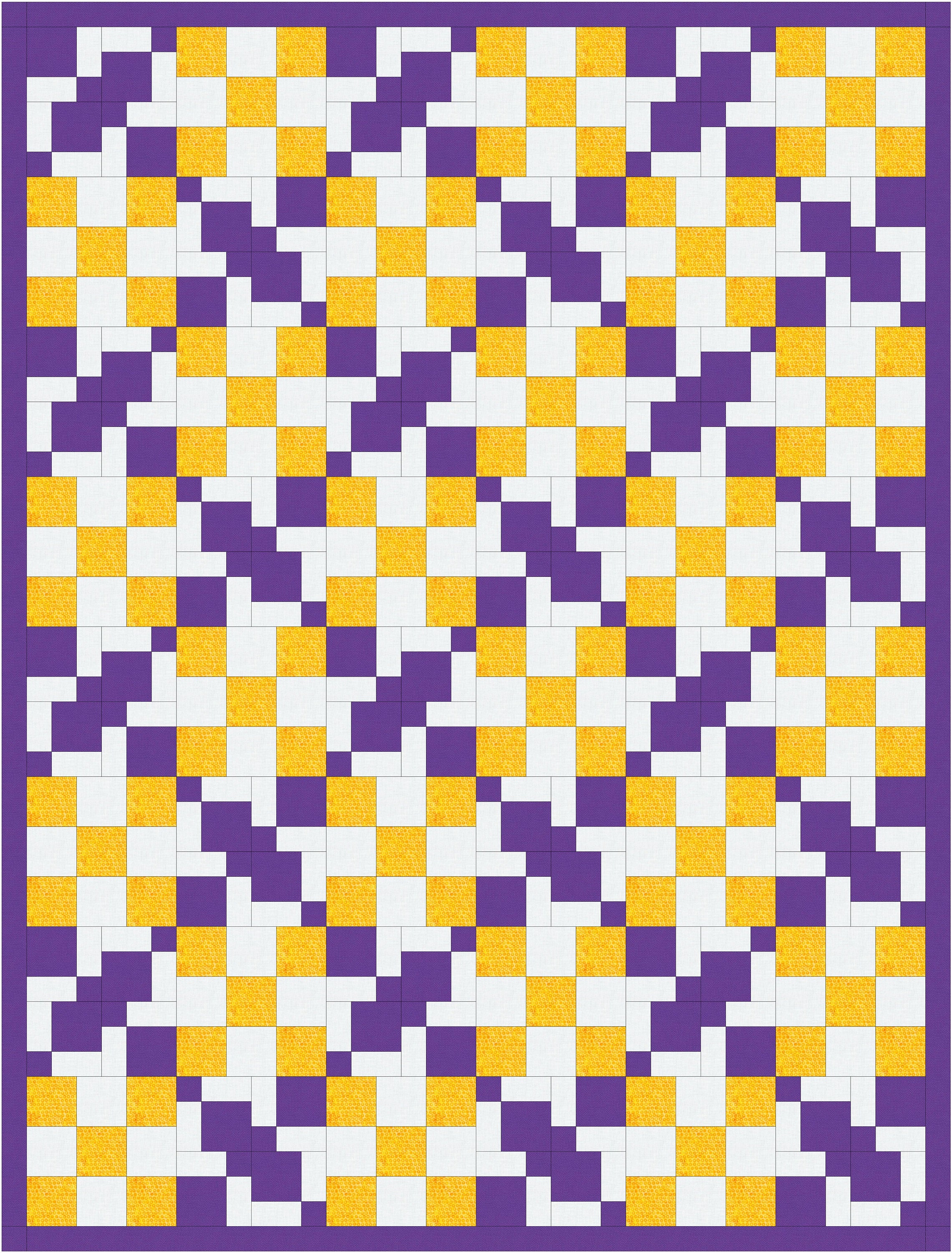 All Nines Quilt Pattern Multiple Sizes - Etsy