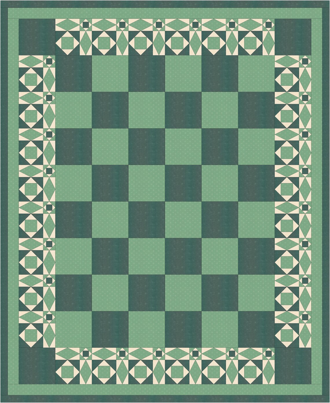 Calm in the Storm Quilt Pattern Multiple Sizes - Etsy