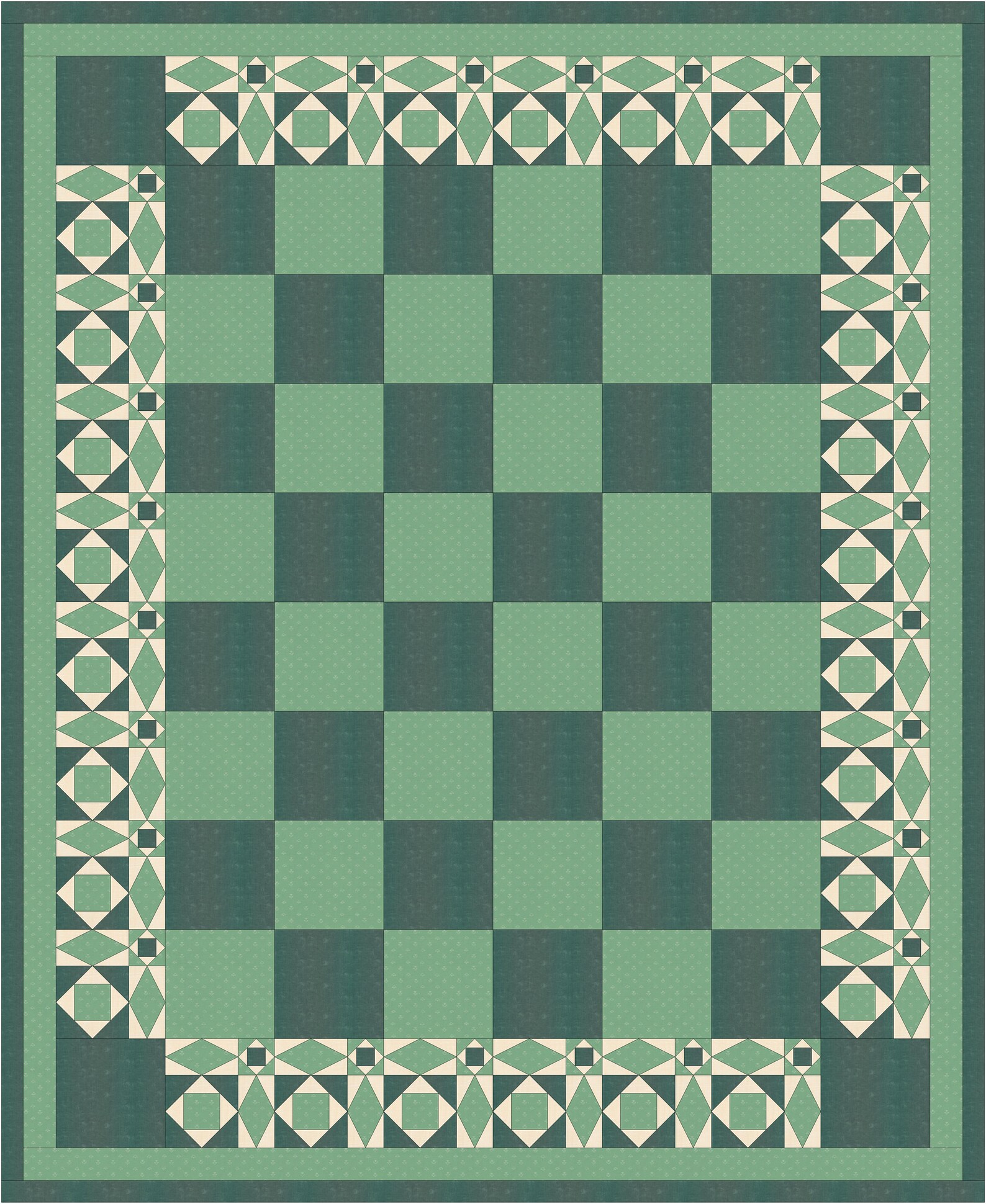 Calm in the Storm Quilt Pattern Multiple Sizes - Etsy