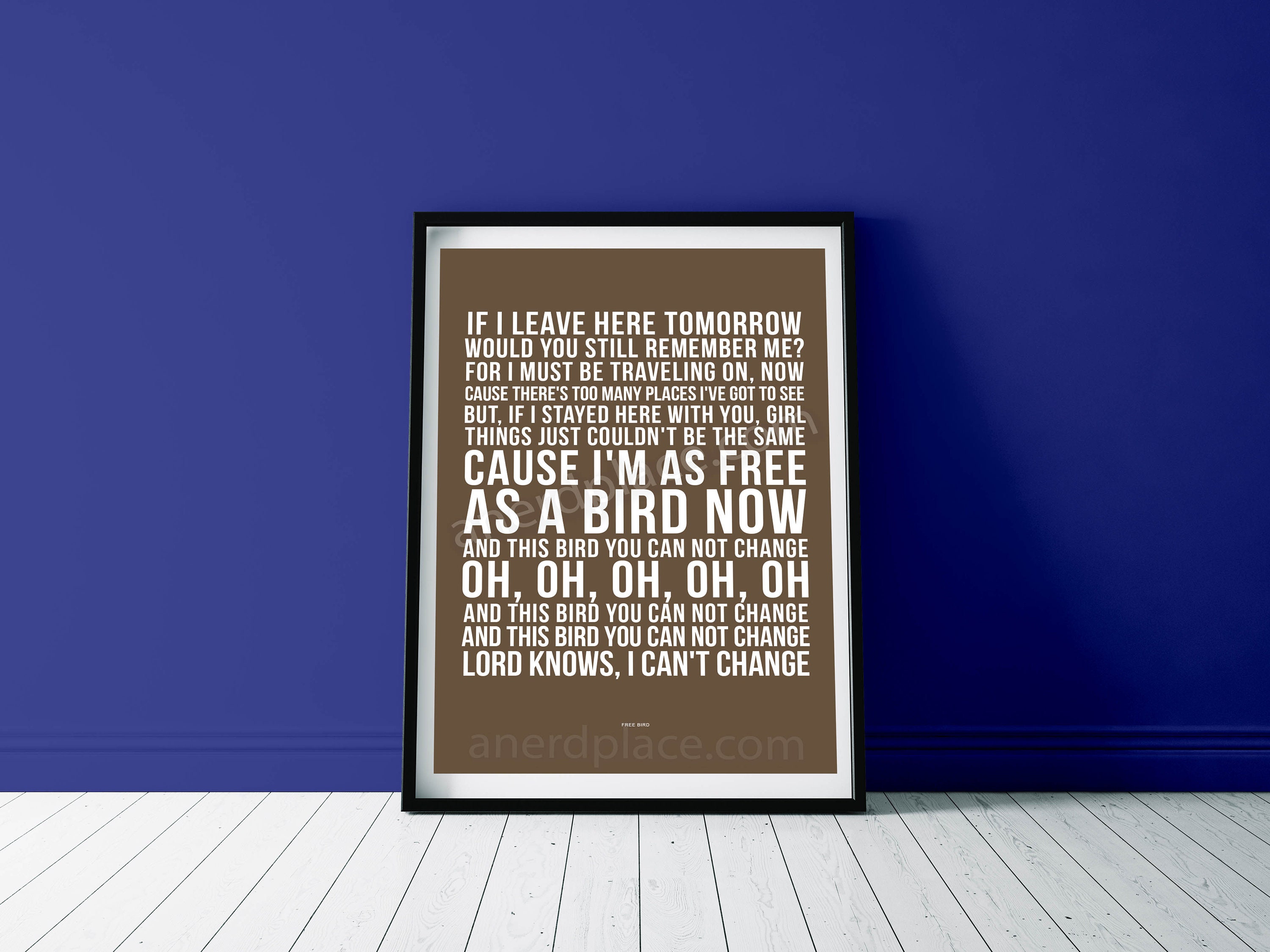 Lynyrd Skynyrd Free Bird Lyrics