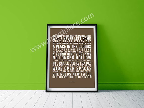 Wide Open Spaces Quotes