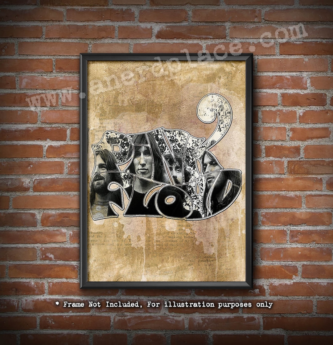 Pink Floyd Logo - Wall Art Print Pink Floyd Abstract Home Décor Gift ...