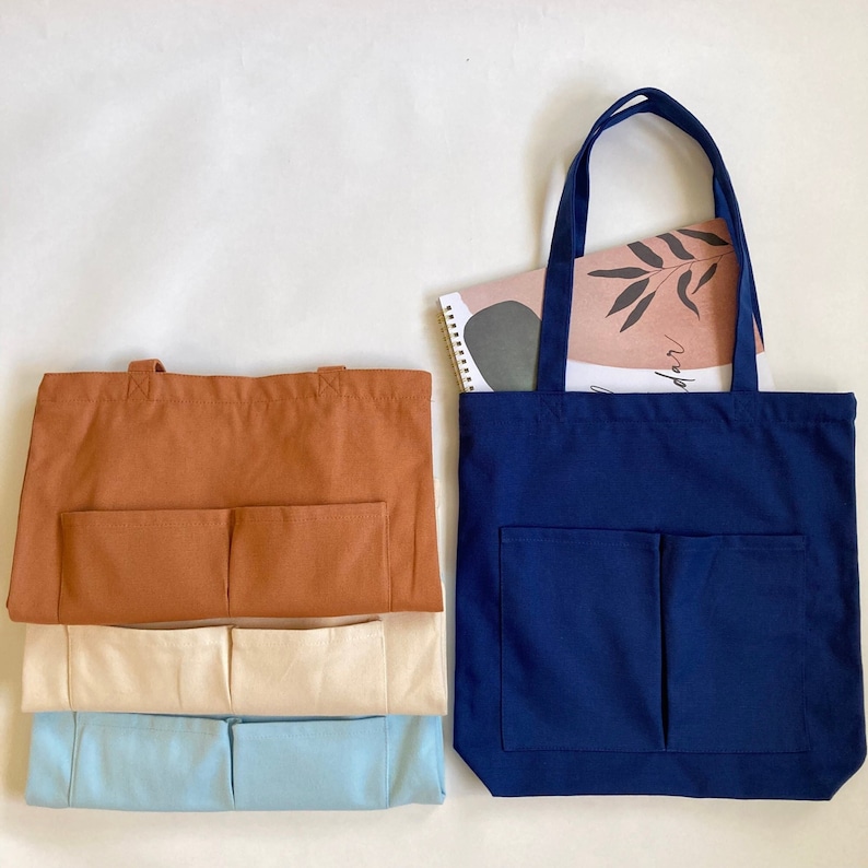 Cute Canvas Tote Bag Tote Bag Aesthetic Laptop Tote Bag - Etsy