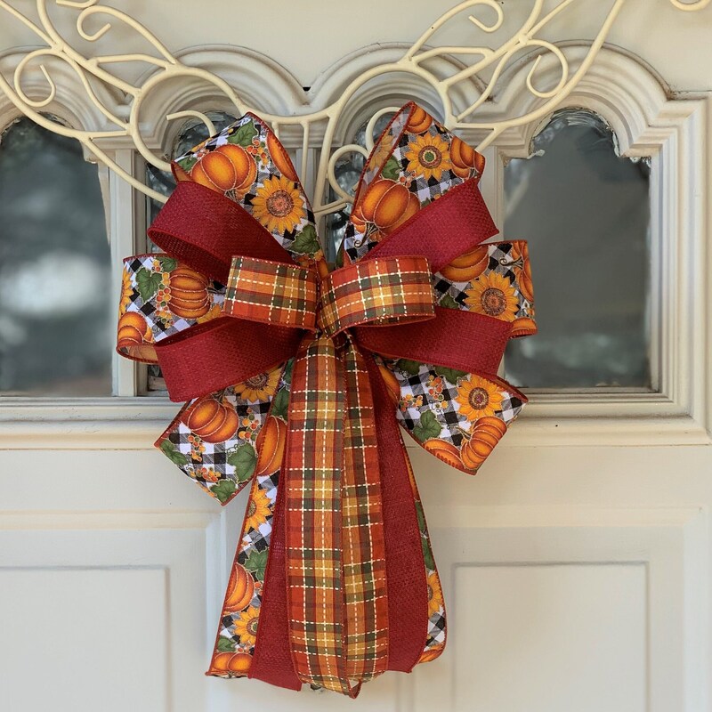 Thanksgiving Bows - Etsy