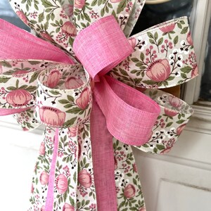 Spring Bow, Easter Bow for Wreath, Lantern Bow Decoration, Spring ...