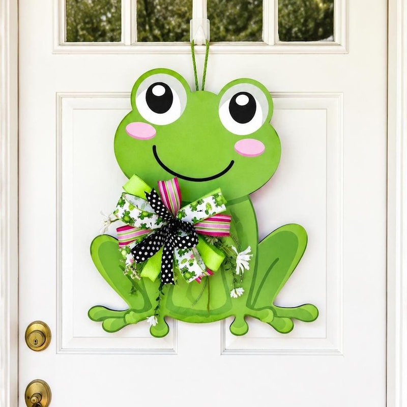 Frog Theme Wreaths - Etsy