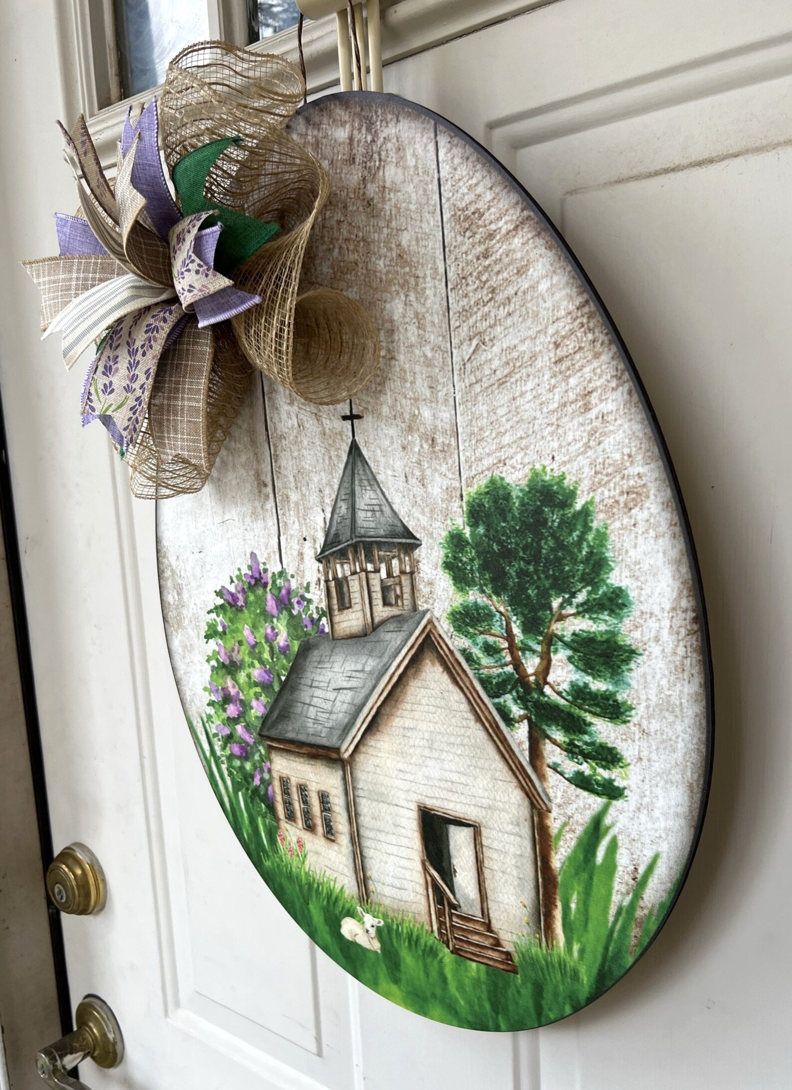 Easter Door Hanger Church Decor Everyday Church Decor Happy - Etsy